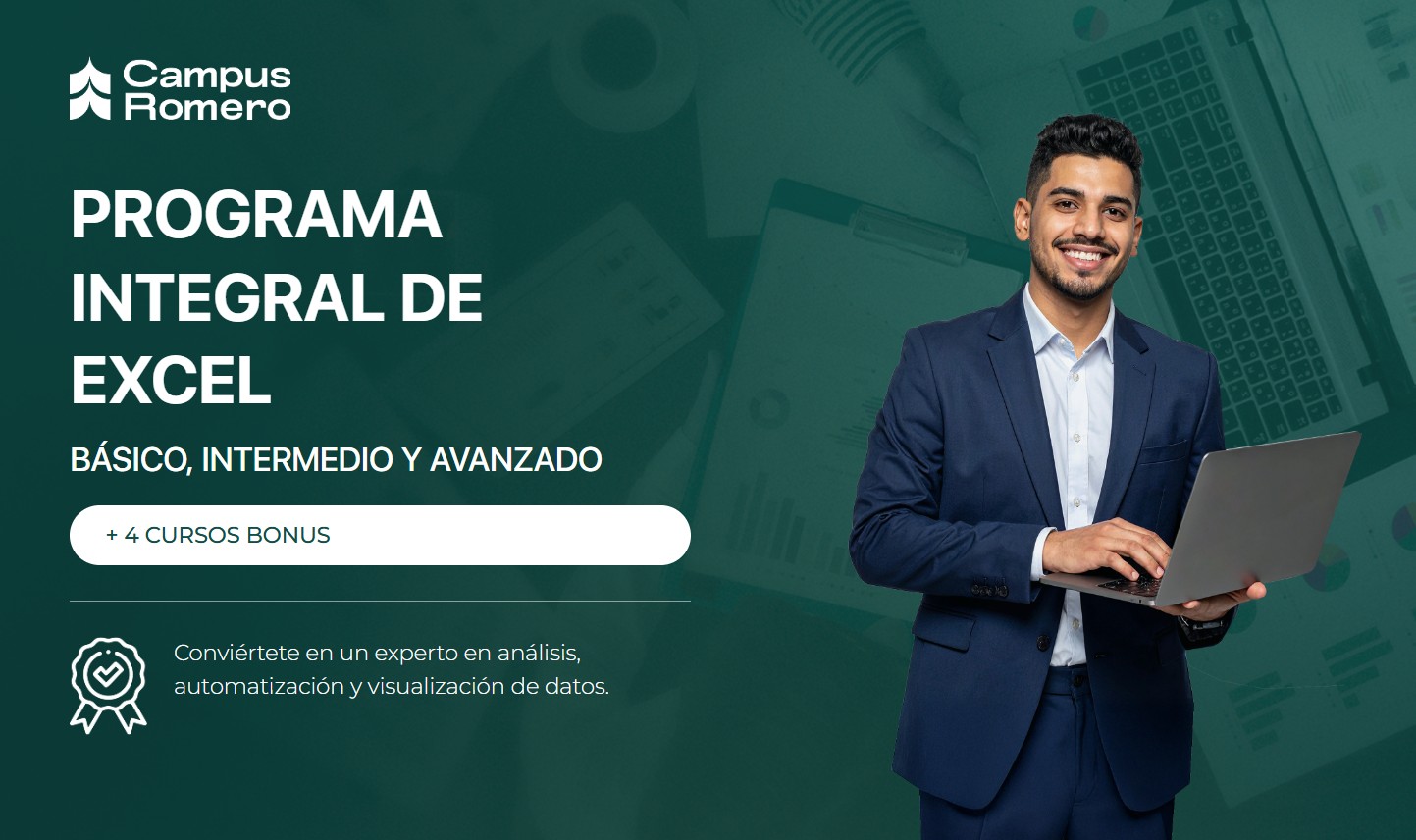 Programa integral de Excel » Campus Romero
